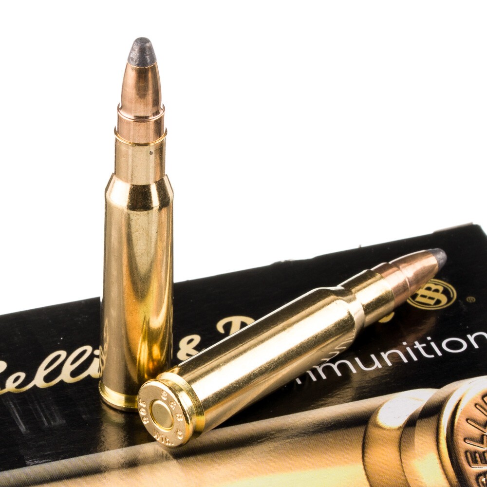Sellier & Bellot .308 Win Ammo 150gr SPCE 20rds [FC-754908512225]