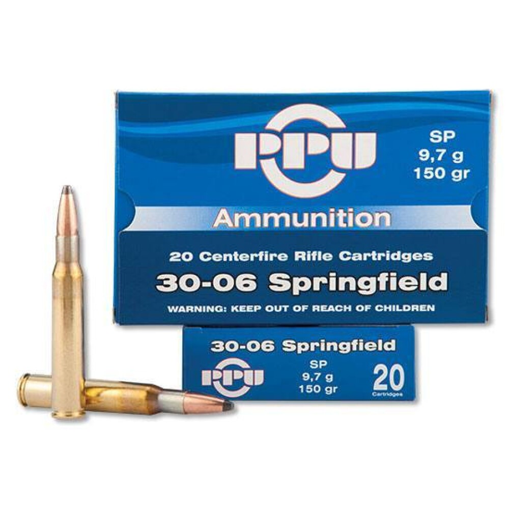 Prvi Partizan .30-06 Springfield Ammunition 20 Rounds SP 150 Grain [FC ...