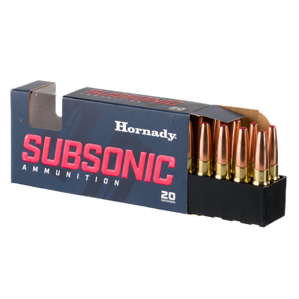 Hornady Subsonic .338 ARC Ammunition 20 Rounds Sub‑X 307 Grains