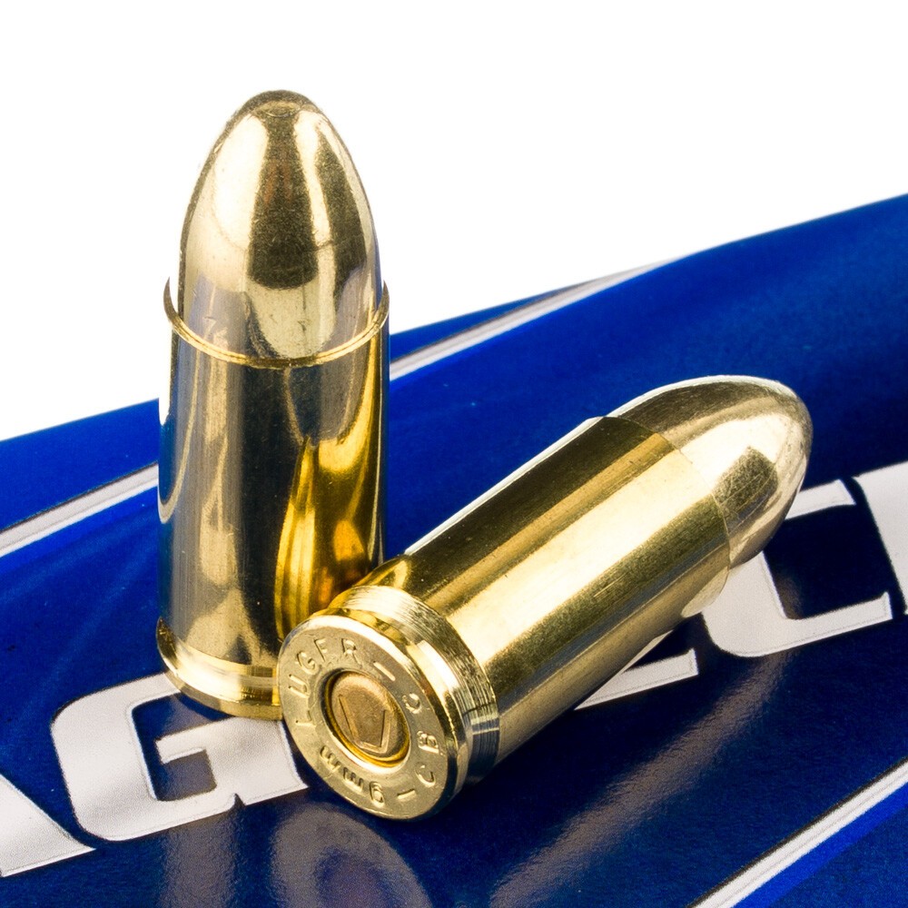 Magtech 9mm 124 Gr FMJ Ammo 1000 Rounds Bulk Pack [FC-754908162307]