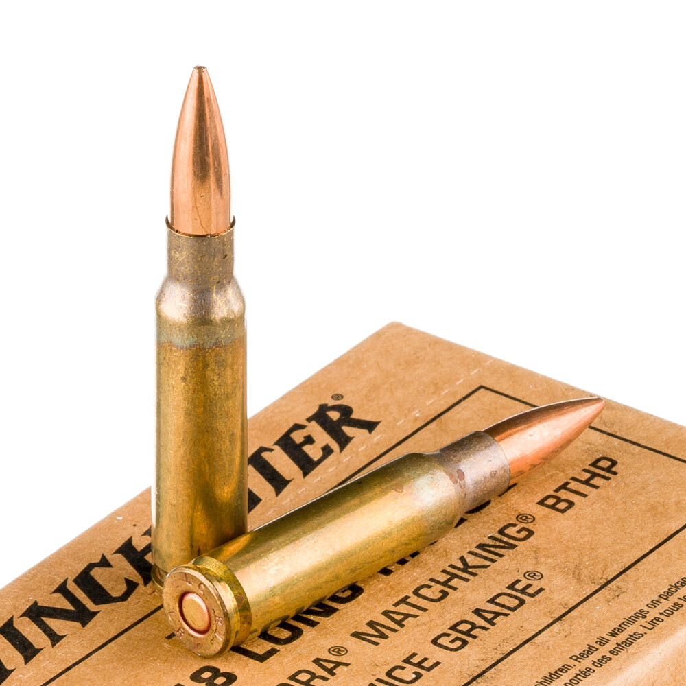 Winchester M118LR 7.62 NATO 175 Gr BTHP 20 Rds [FC-20892230538]