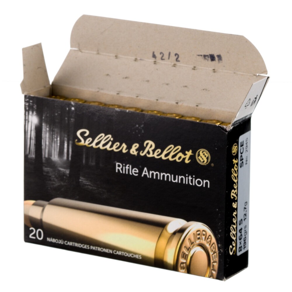 Sellier & Bellot 8x64mm S Ammo 196gr SPCE 20 Rounds [FC-8590690331956]