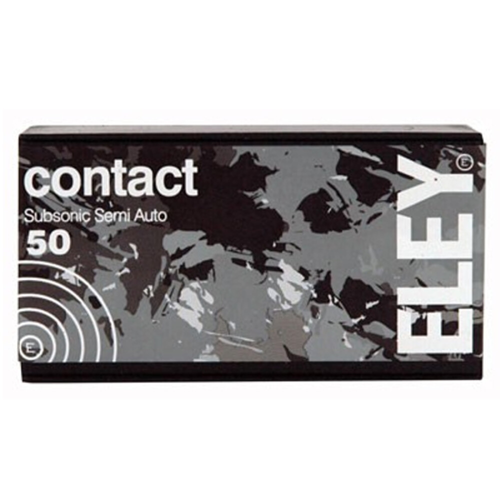 Eley Contact Subsonic .22LR – 42 Grain RN, 50 Rounds [FC-650911023003]