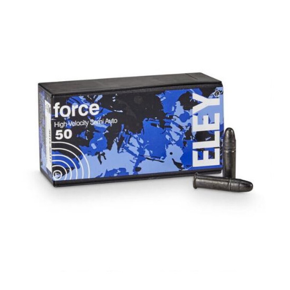 Eley Force .22 LR HV Semi-Auto Ammo - 50 Rounds [FC-650911024000]