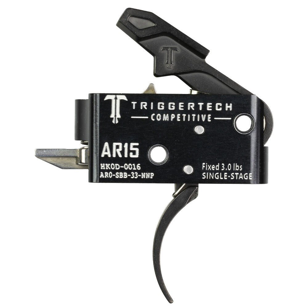 TriggerTech Competitive AR-15 Single-Stage Curved Trigger [885768003292]