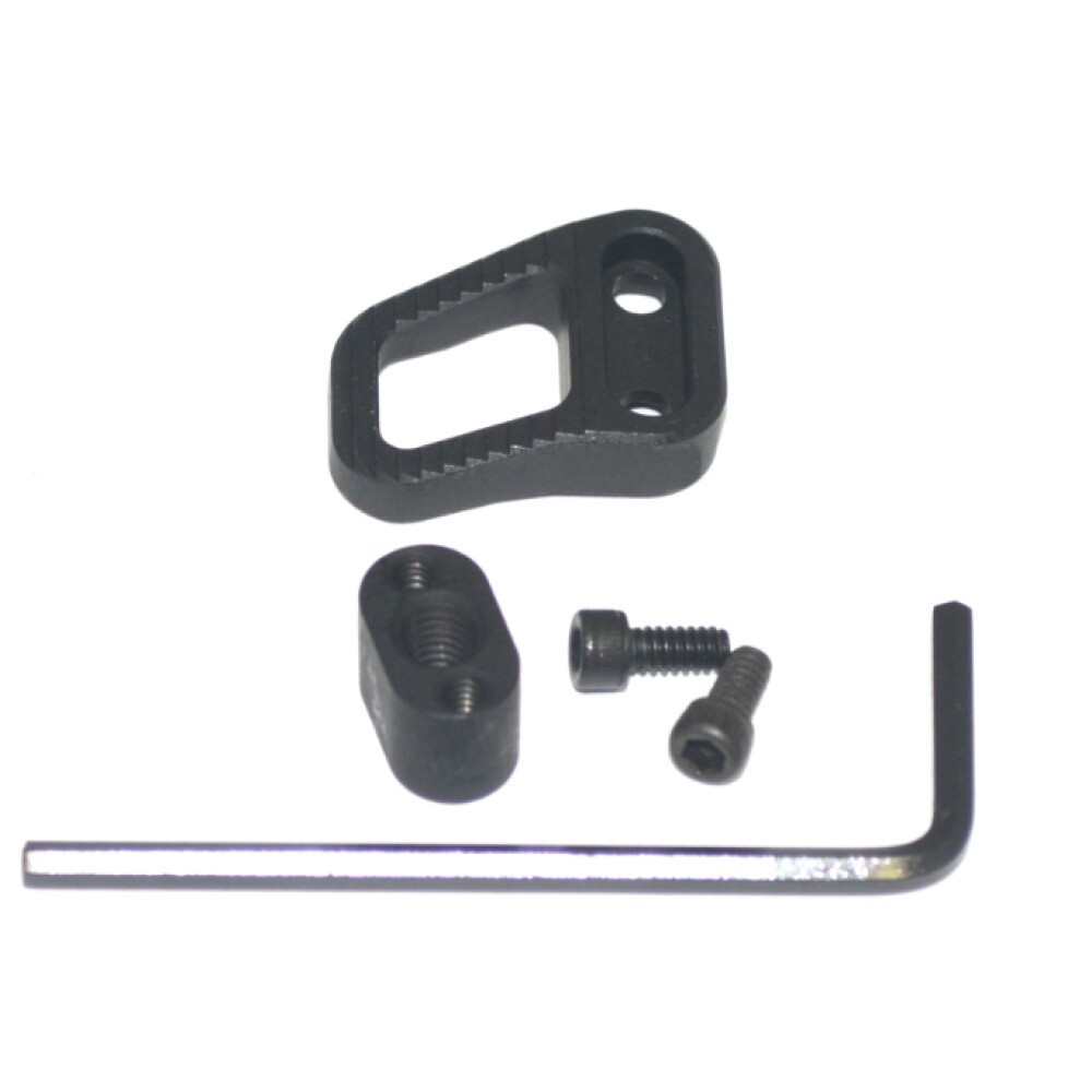 Armaspec AR/MSR B2 Skeletonized Extended Mag Release Black [810048490677]