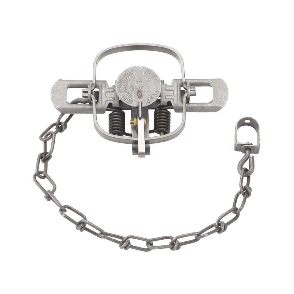 Duke Traps #1 CS 4" Coil Spring Trap Case of 12 [10011627004699]