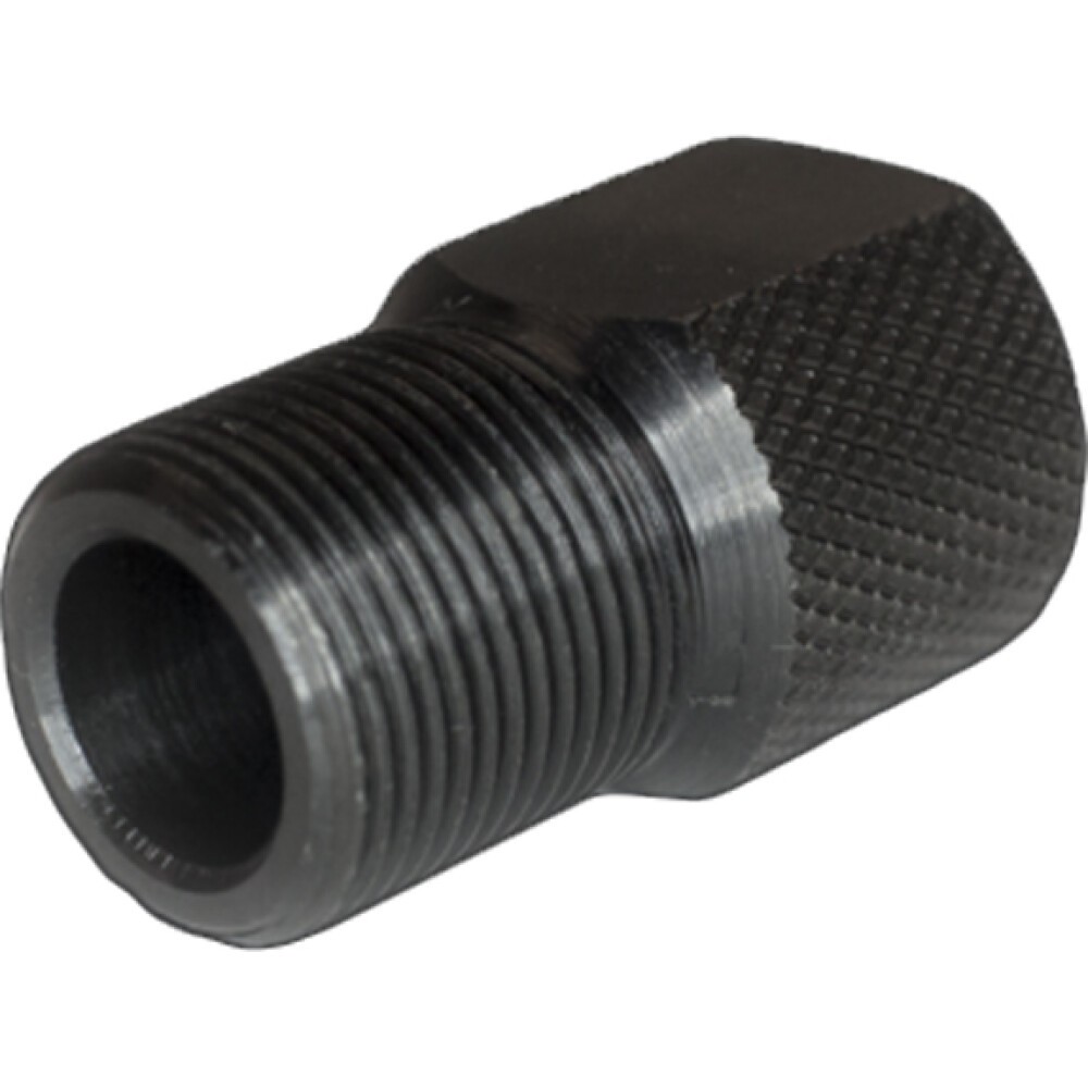 GrovTec 1/2x28 to 5/8x24 Thread Adapter Steel Black Oxide [811071011976]
