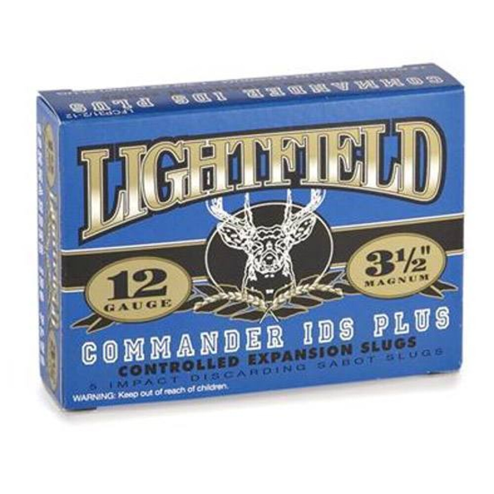 Lightfield 12 Gauge 3.5" 1.375oz Sabot Slug 5 Round Box [FC-784268824638]