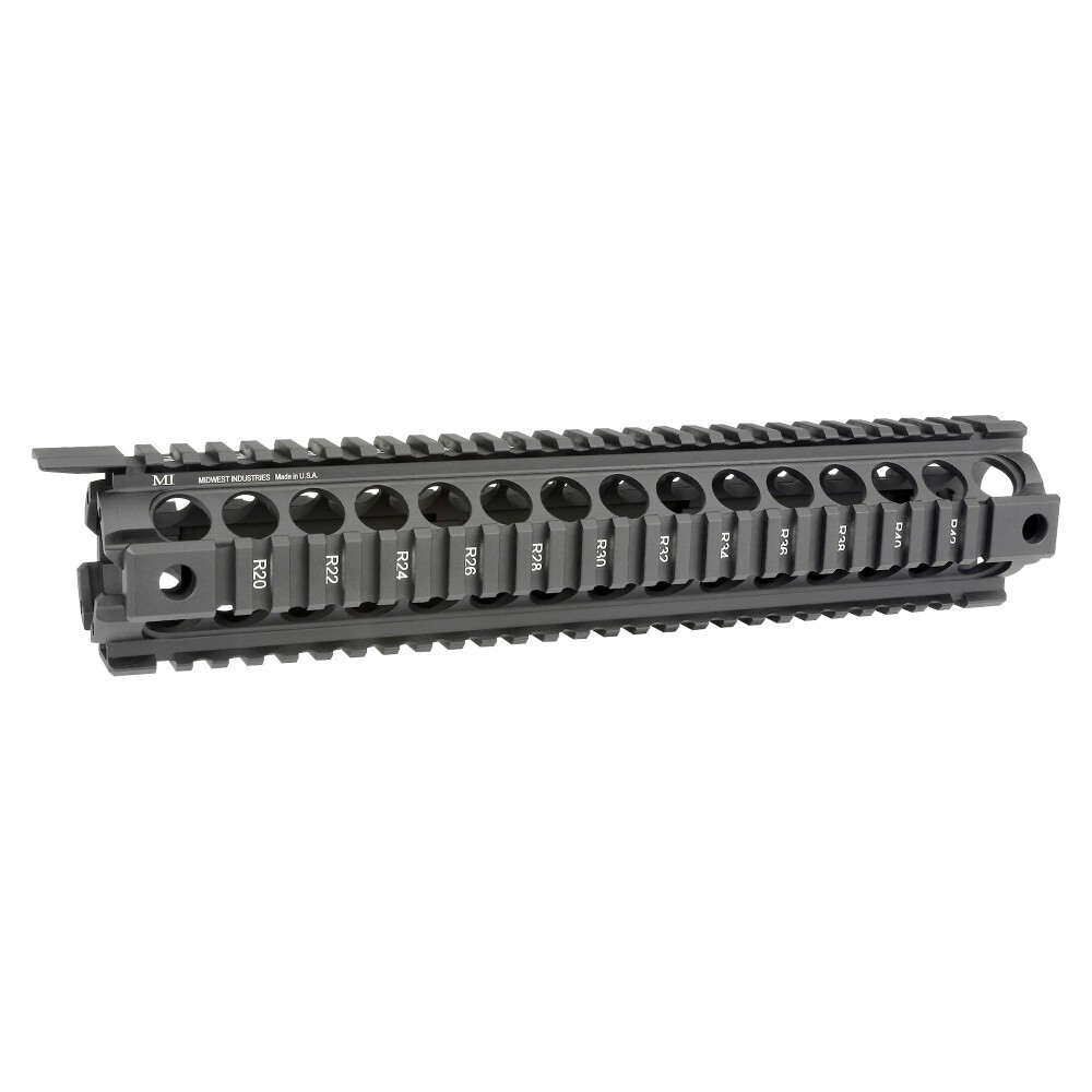 Midwest Inds AR-15 Gen2 Rifle Handguard Quad [816537010197]