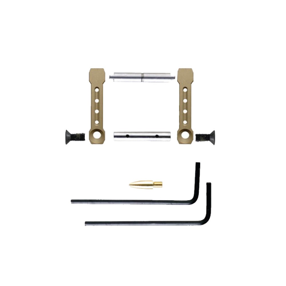 KNS Precision Non Rotating Pin Kit Gen St .154 For AR-15 FDE Finish ...