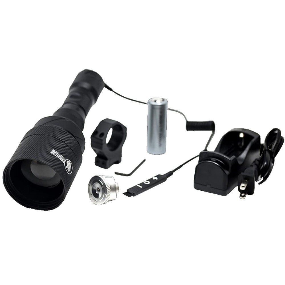 Predator Tactics Coyote Reaper XXL Infrared Weapon Mounted Game Light ...