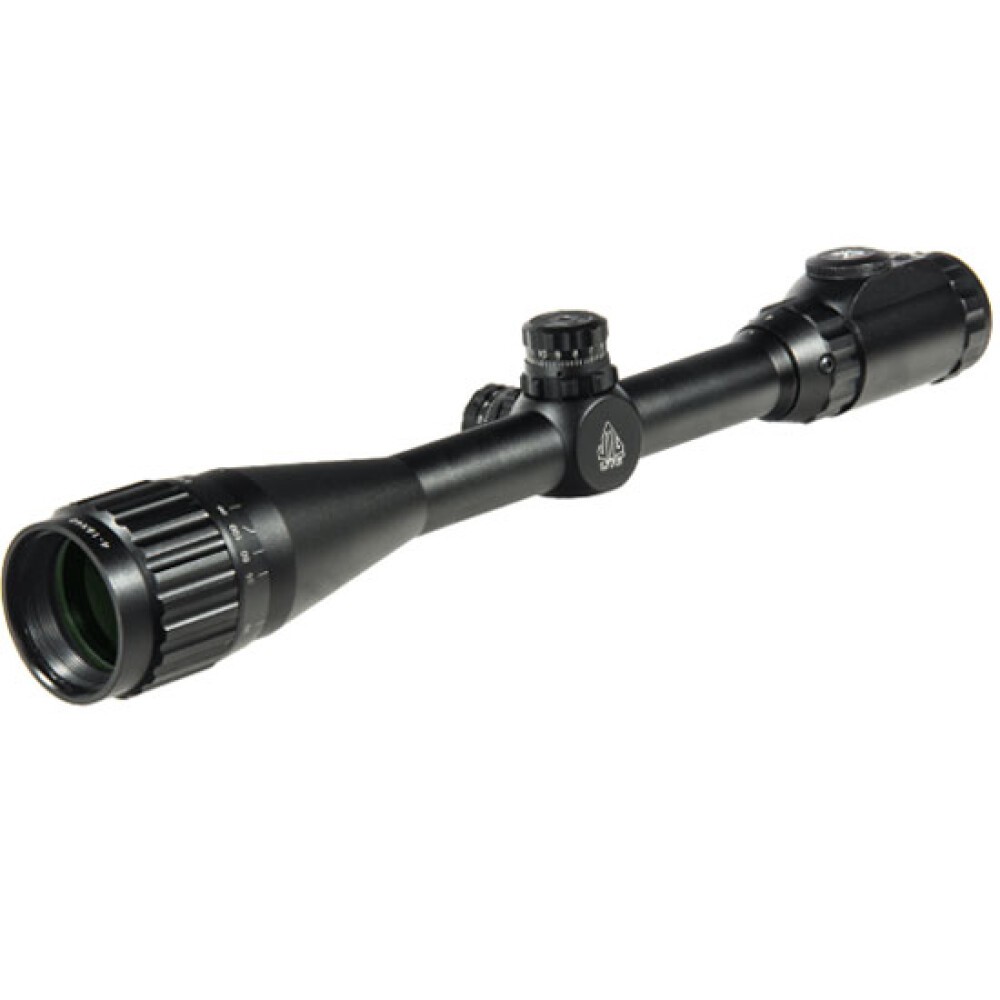 UTG 4-16x40 Hunter Scope Mil-Dot Reticle with Rings [4712274520004]
