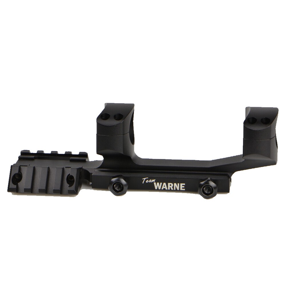 Warne Scope Mounts RAMP One Piece AR-15 Tactical Scope Mount 30mm Tube ...