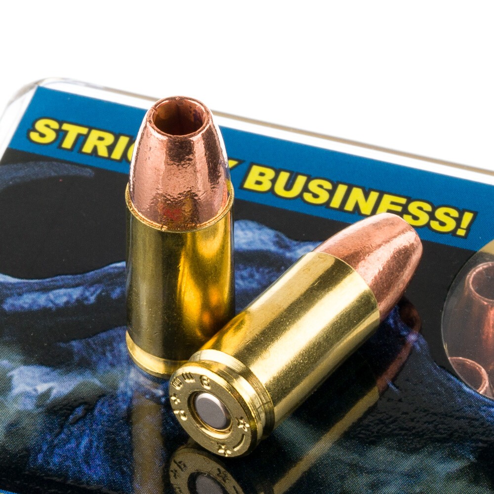 Buffalo Bore 9mm Luger +P+ Ammunition 20 Rounds TAC-XP Copper HP 115 ...