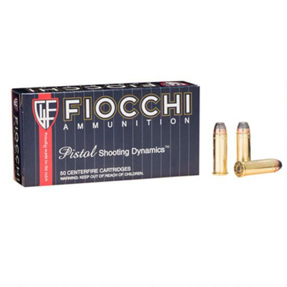 Fiocchi Defense Dynamics .44 Magnum Ammunition 500 Rounds JSP 240 Grain