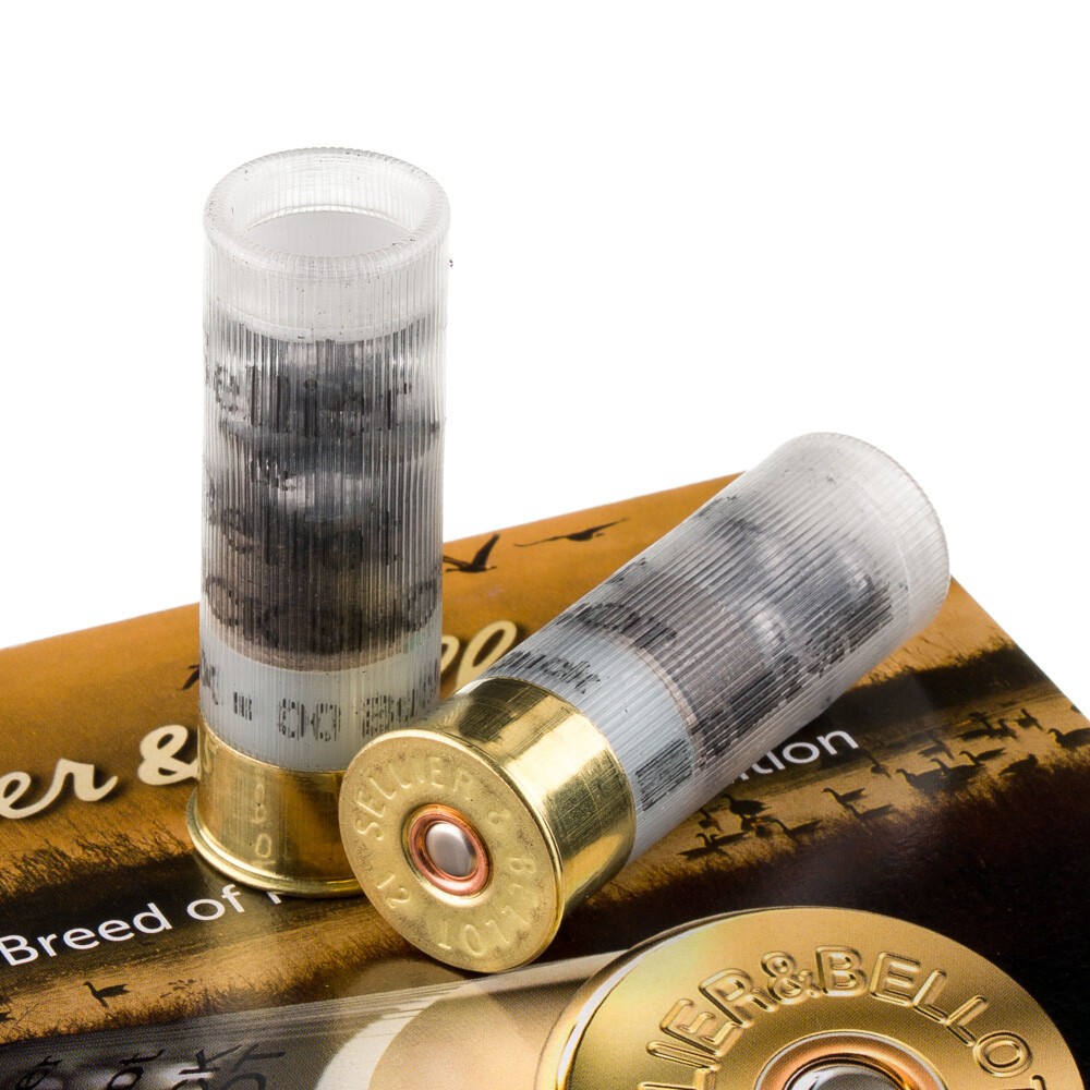 Sellier & Bellot 12 Gauge Shotshell 250 Rounds 2-3/4" 00 Buck 9 Pellets ...