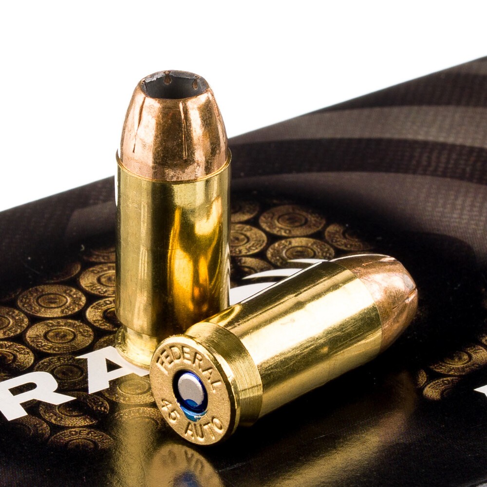 Federal Punch .45 ACP Ammunition 50 Rounds JHP 230 Grains