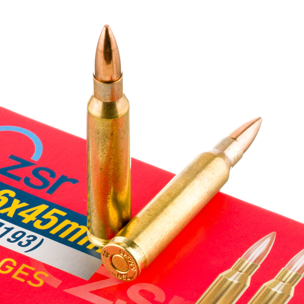 ZSR 5.56 M193 NATO Ammunition 900 Rounds FMJ 55 Grain [FC-R0729202422847]