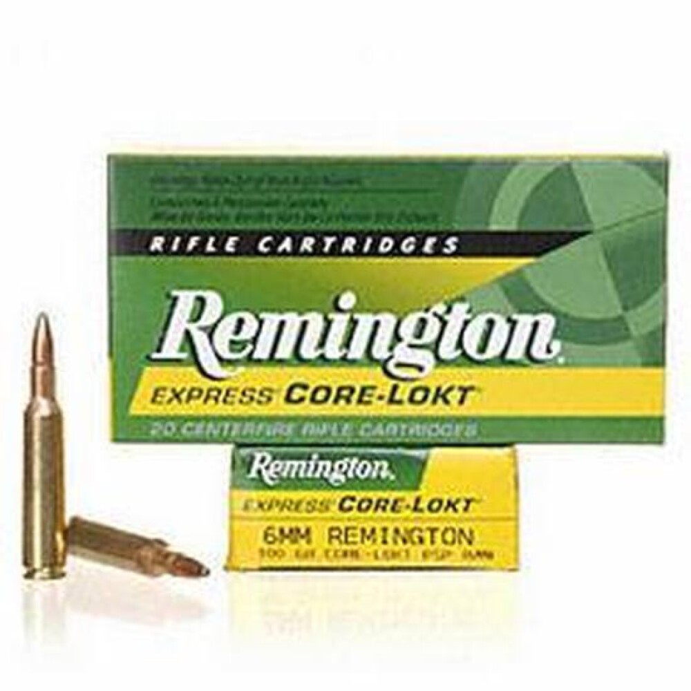 Remington Express 6mm Rem 20rds 100gr Core-Lokt PSP [FC-47700051604]