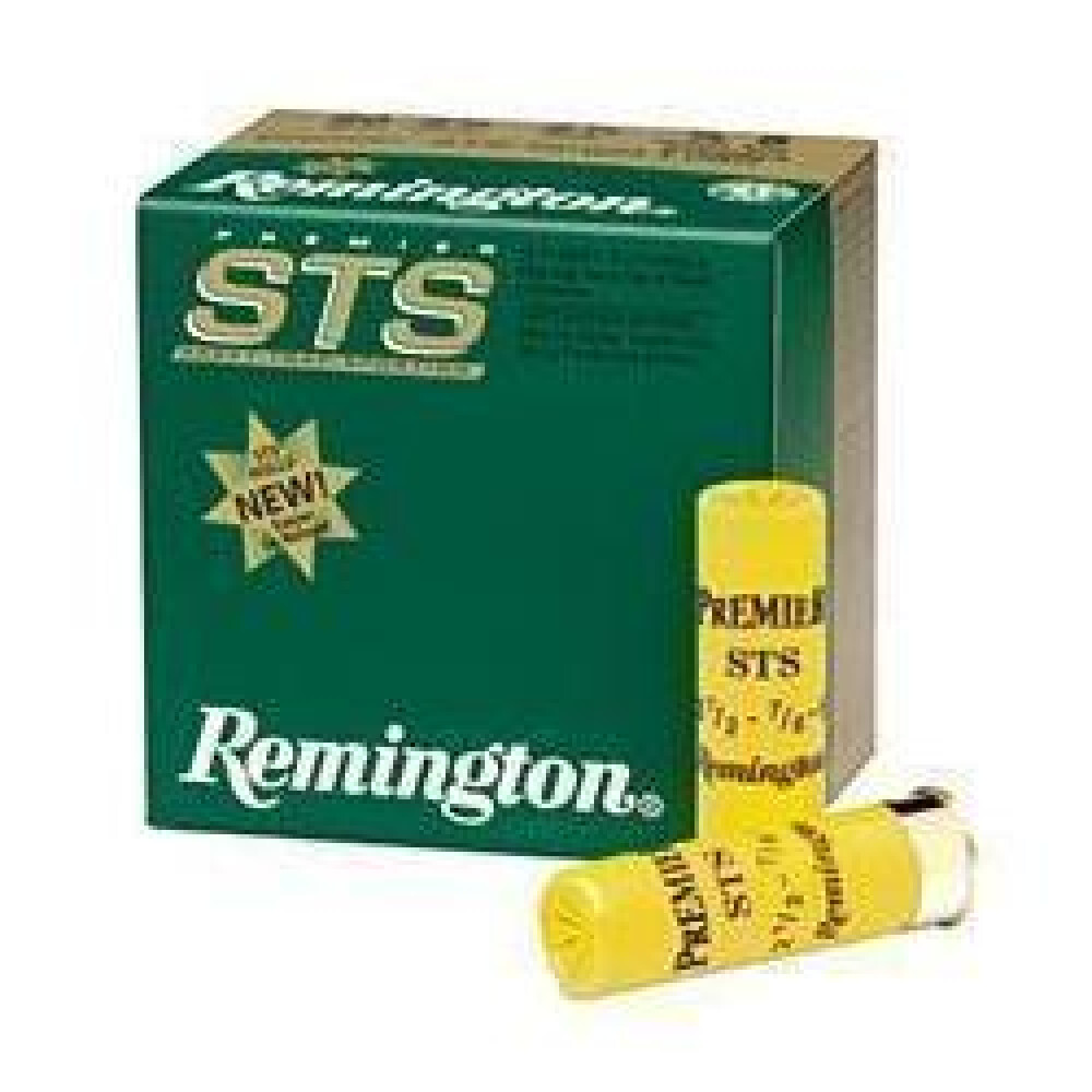 12 Gauge Remington Premier STS Target Load 2-3/4" #7.5 Lead 1-1/8 Oz 1200 fps 25 Round Box ...
