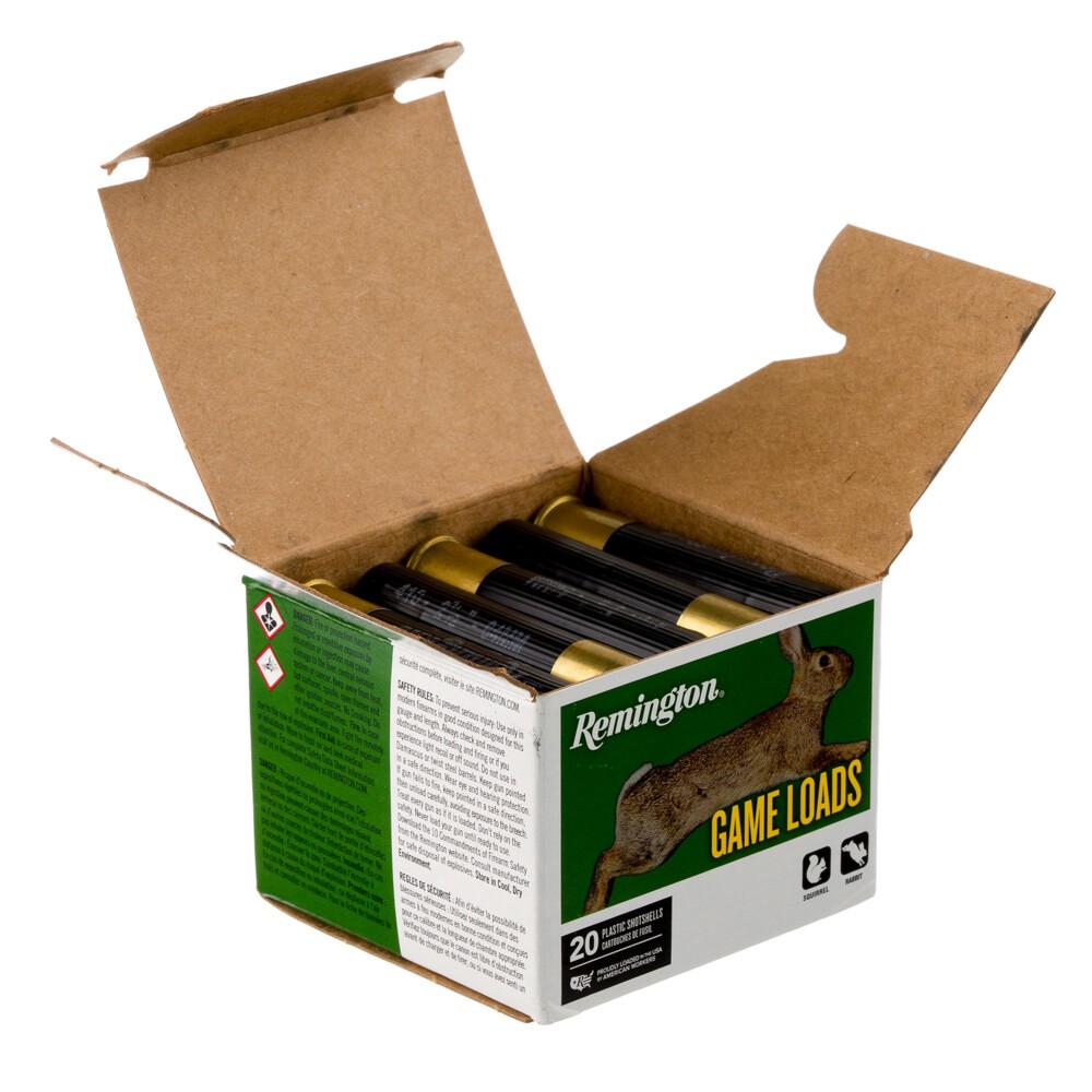Ammo .410 Bore Remington Game Loads 2-1/2" #6 Lead 1/2 Ounce 1200 fps ...