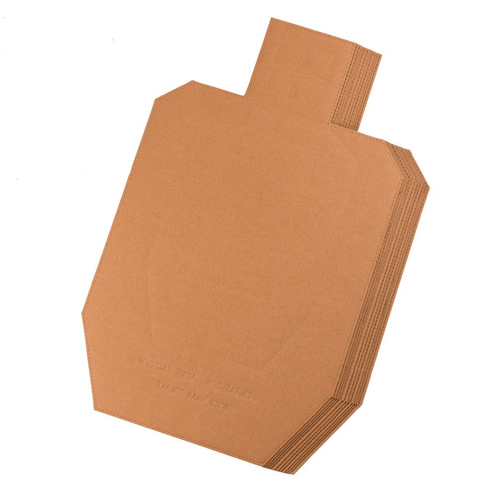 USPSA 18"x30" IPSC Cardboard Target 100 Pack