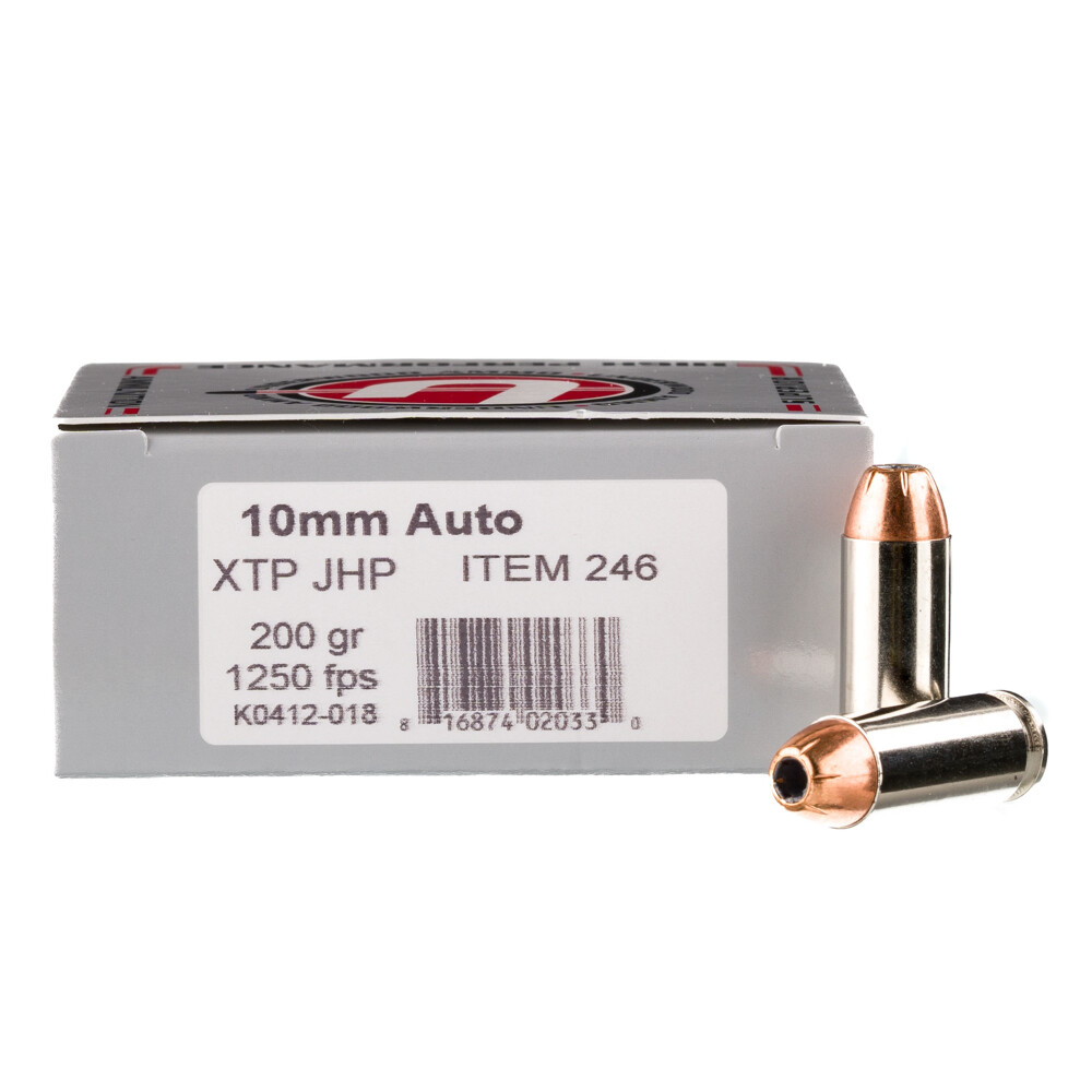 Underwood Ammo 10mm Auto Ammo XTP JHP 200 Grain [FC-816874020330]