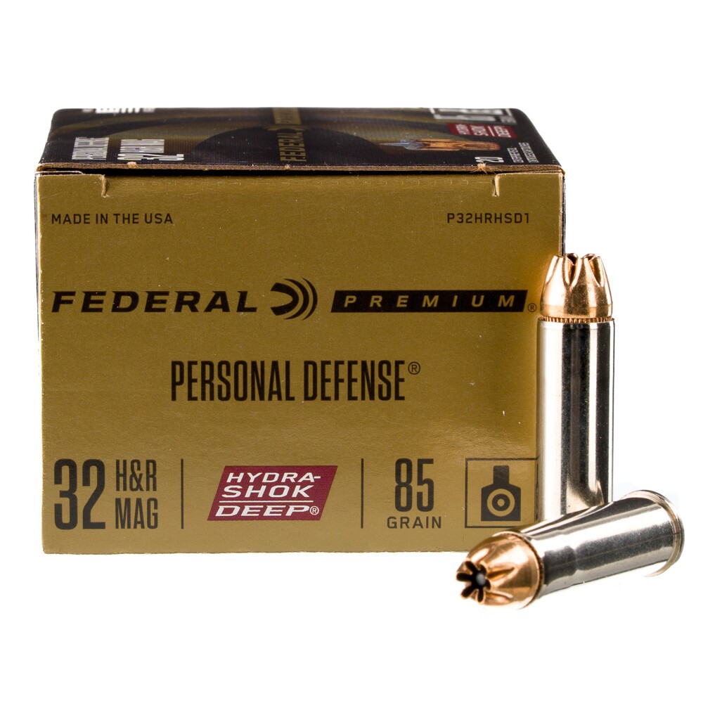 Federal .32 H&R Magnum Ammunition 20 Rounds JHP 85 Grains