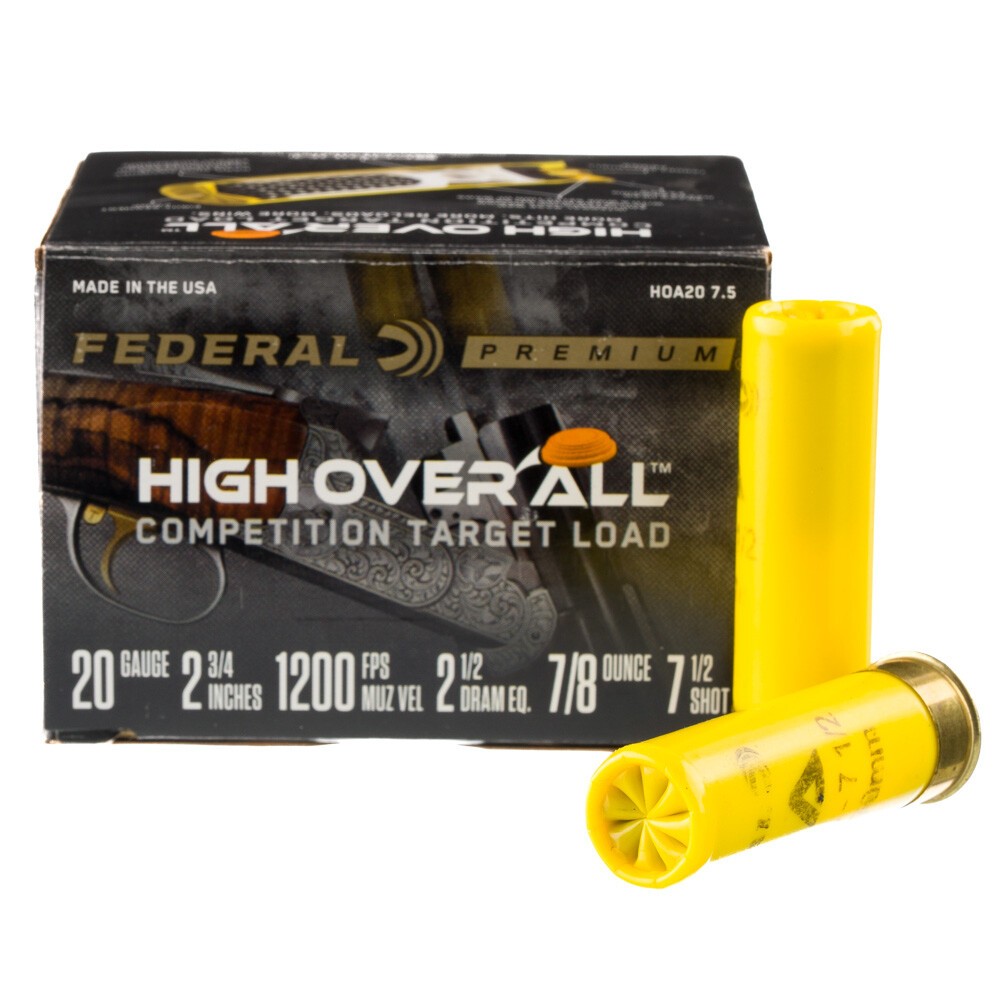 Federal HOA 20ga 2-3/4" Ammo #7.5 1200fps [FC-604544683196]