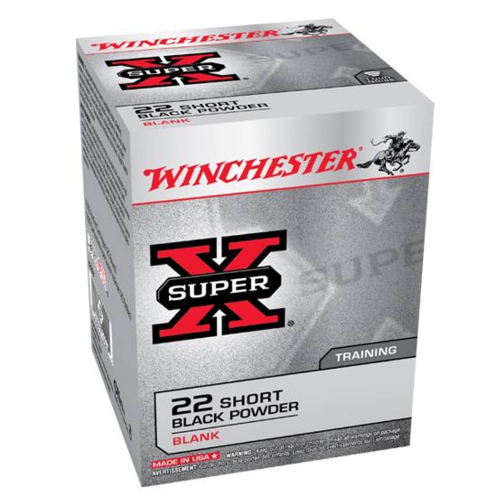 22 Short 0gr Super-X Blanks (Black Powder) (Per 50) [FC-20892100688]