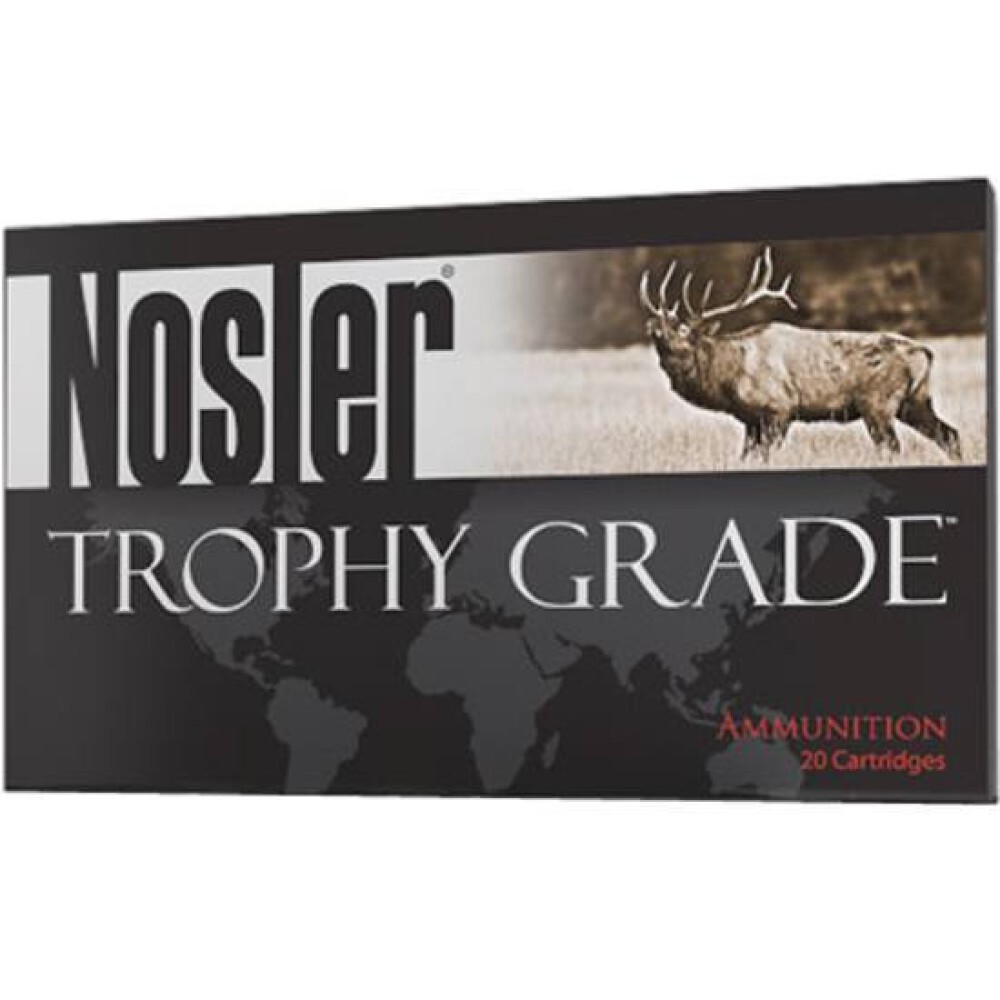 Ammo .280 Ackley Improved Nosler Trophy Grade 140 Grain AccuBond Bullet ...