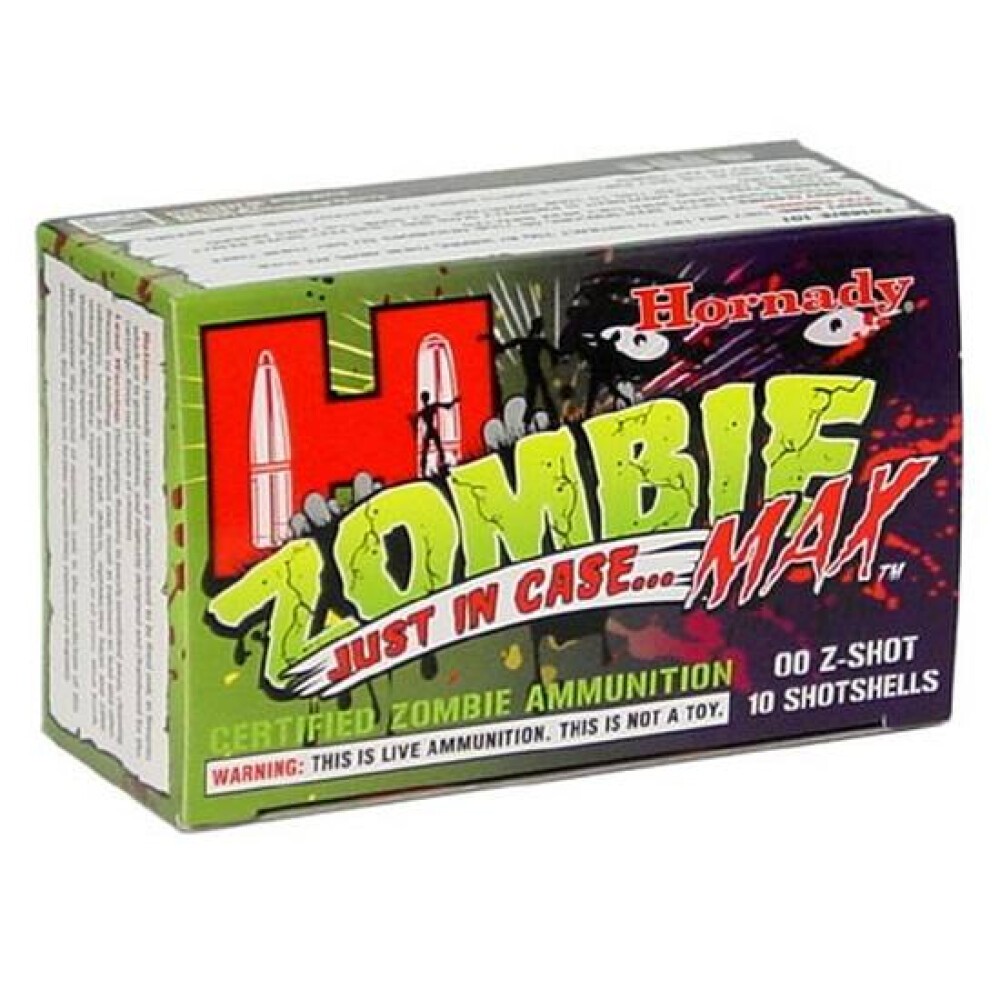 Hornady Zombie Max 12 Gauge 2.75" 00 Buck 10 Rounds [FC-90255862478]