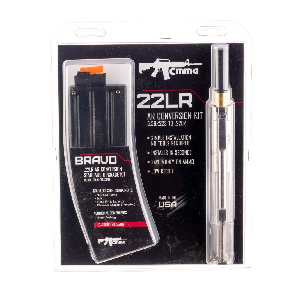 CMMG Bravo .22 LR AR-15 Conversion Kit – 10 Rnd Mag [FC-815835017129]