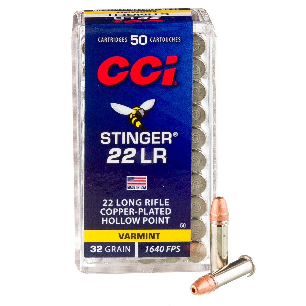 CCI .22 LR Ammunition 500 Rounds CPHP 32 Grains [FC-076683500502]