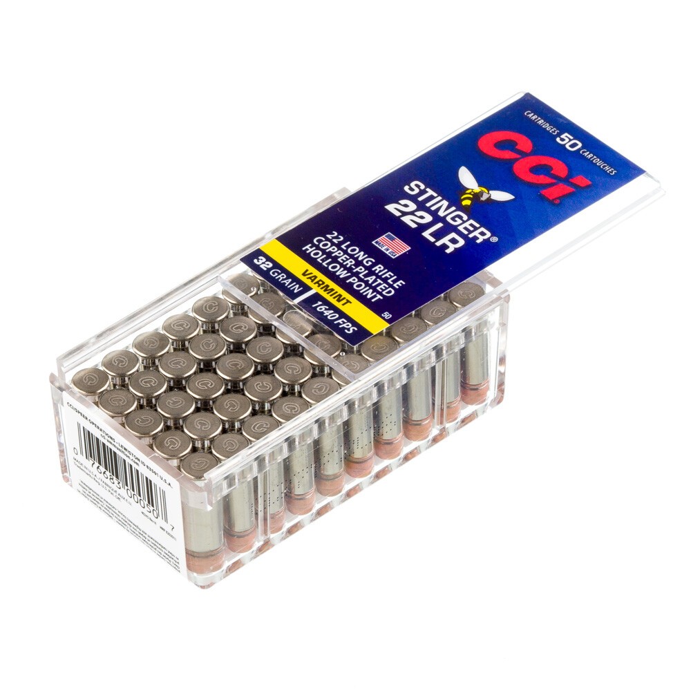 CCI .22 LR Ammunition 500 Rounds CPHP 32 Grains [FC-076683500502]