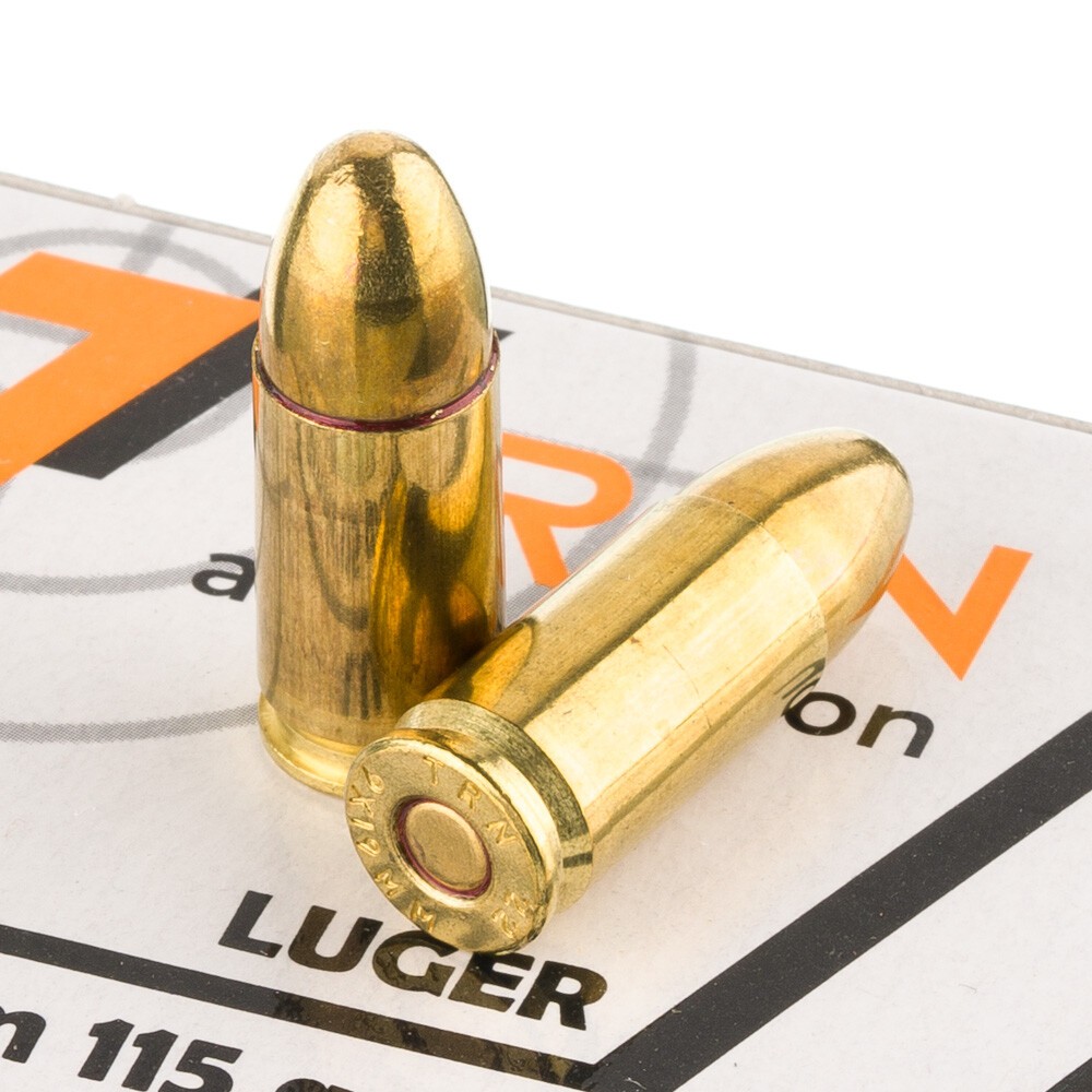 TURAN Ammo Range and Practice 9mm Luger 115 grain FMJ [FC-10860005843272]