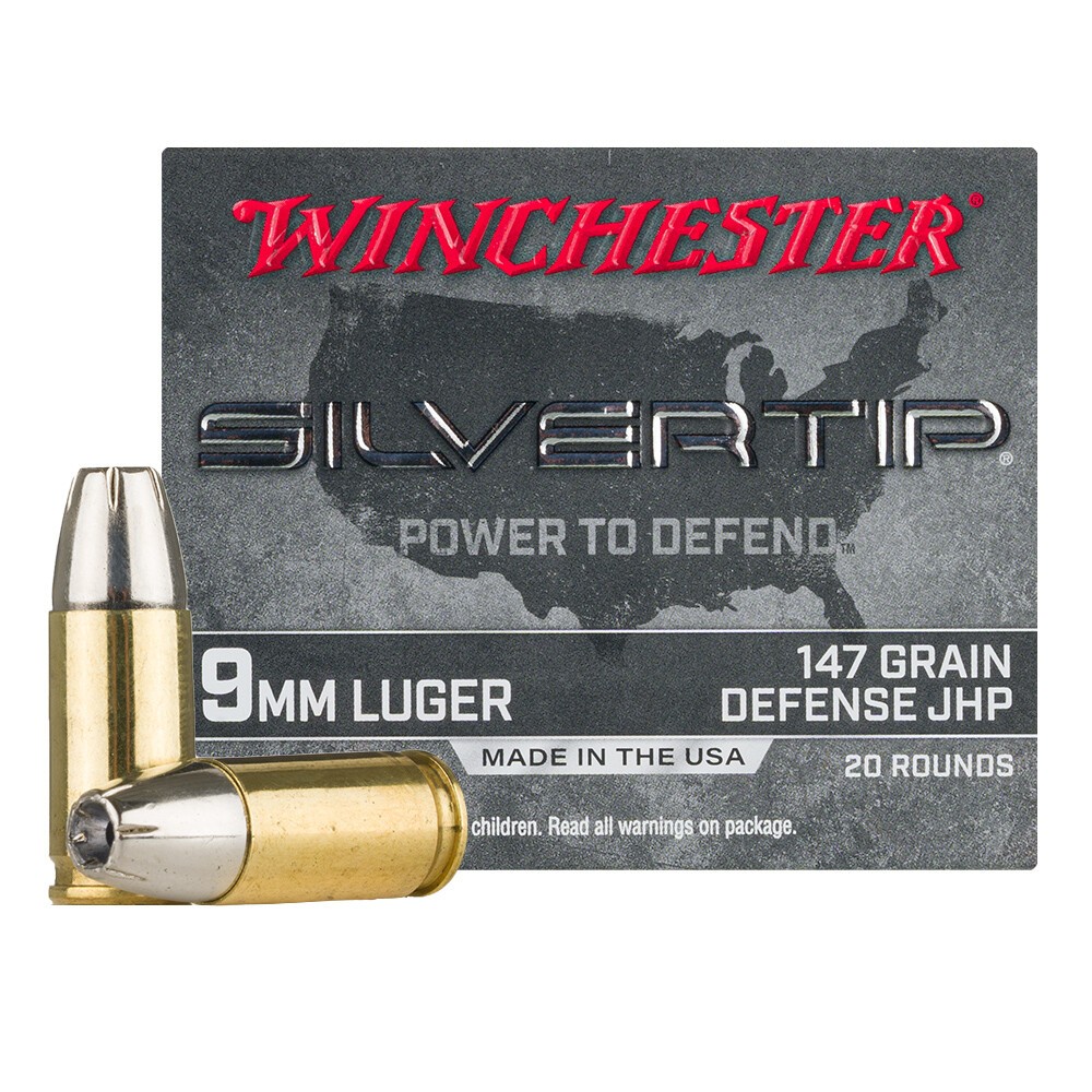 Winchester Silvertip 9mm 20rds JHP 147gr W9MMST2 [FC-20892227750]