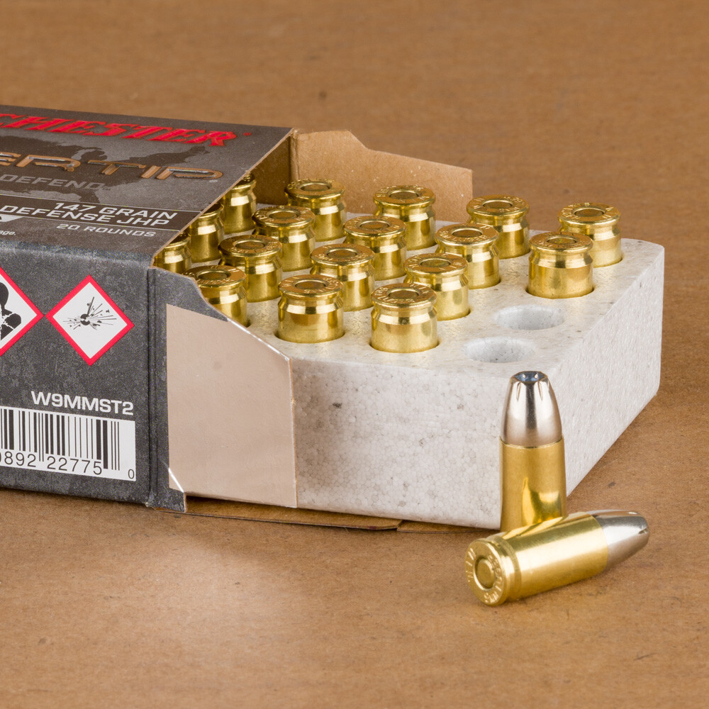 Winchester Silvertip 9mm 20rds JHP 147gr W9MMST2 [FC-20892227750]