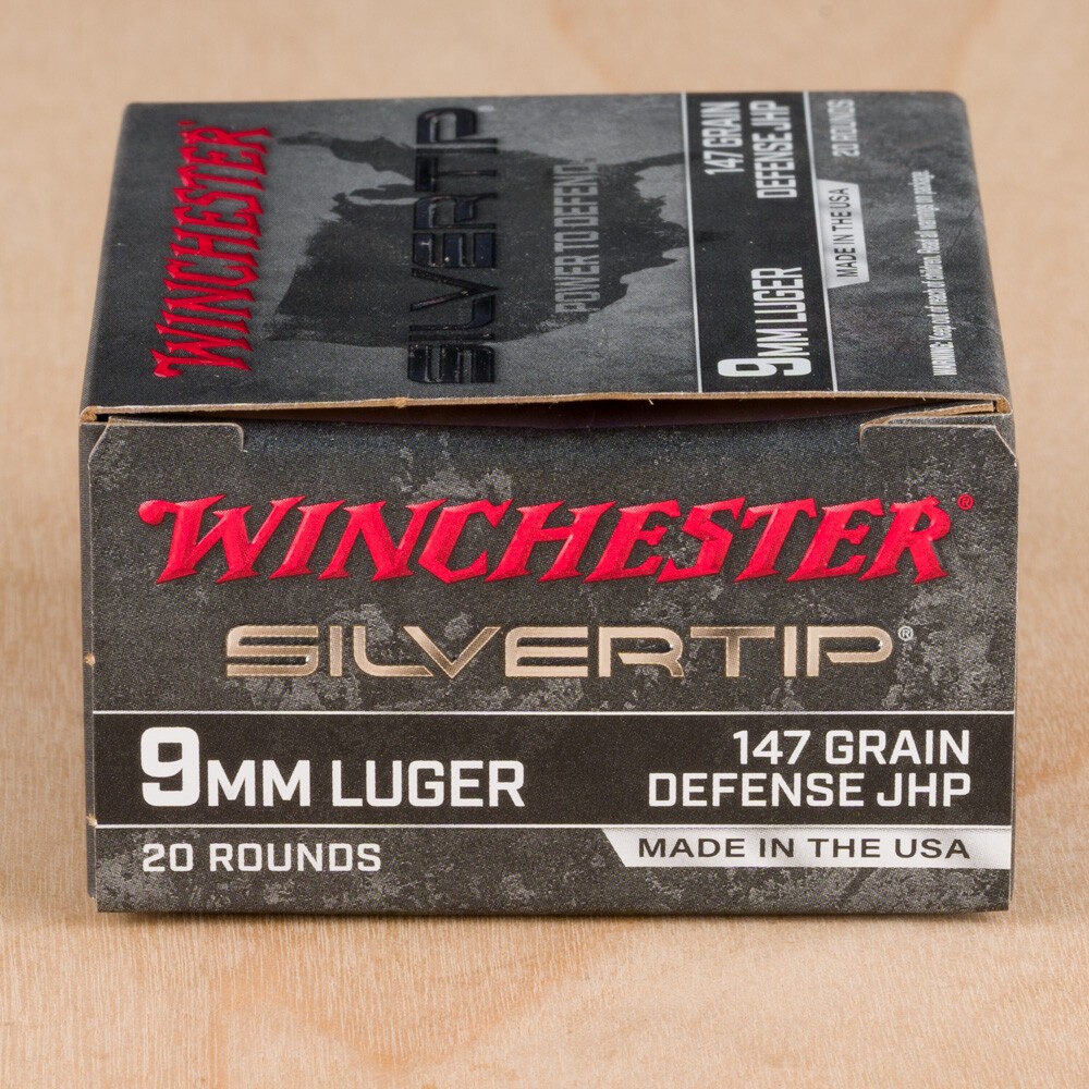 Winchester Silvertip 9mm 20rds JHP 147gr W9MMST2 [FC-20892227750]