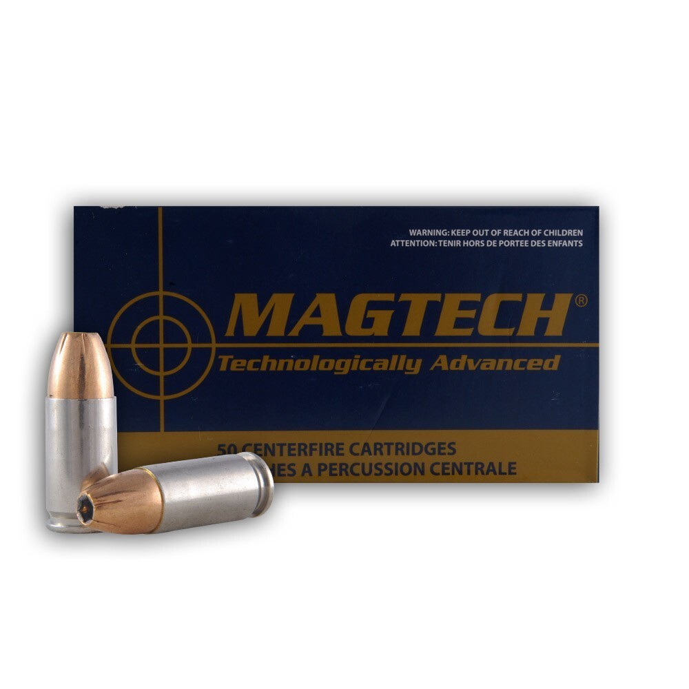 Magtech 9mm +P 115 Grain JHP Ammo 50 Rounds [FC-754908170814]
