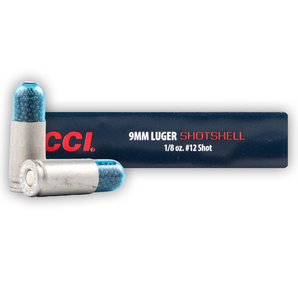 CCI Shotshell 9mm Ammunition 10 Rounds #12 Shot [FC-76683037909]