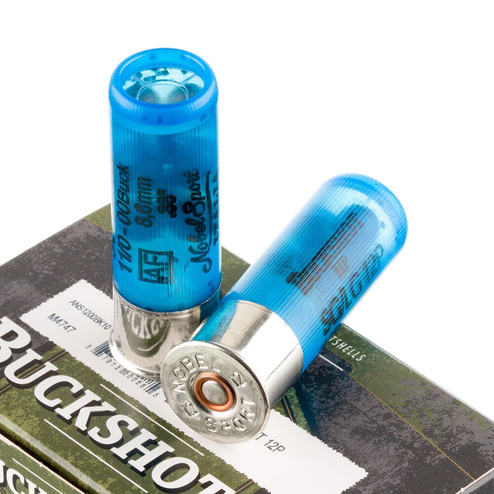 NSI 12ga Shotshell 250rds 2-3/4" 12 Pellet 00 Buck [FC-837913002889]