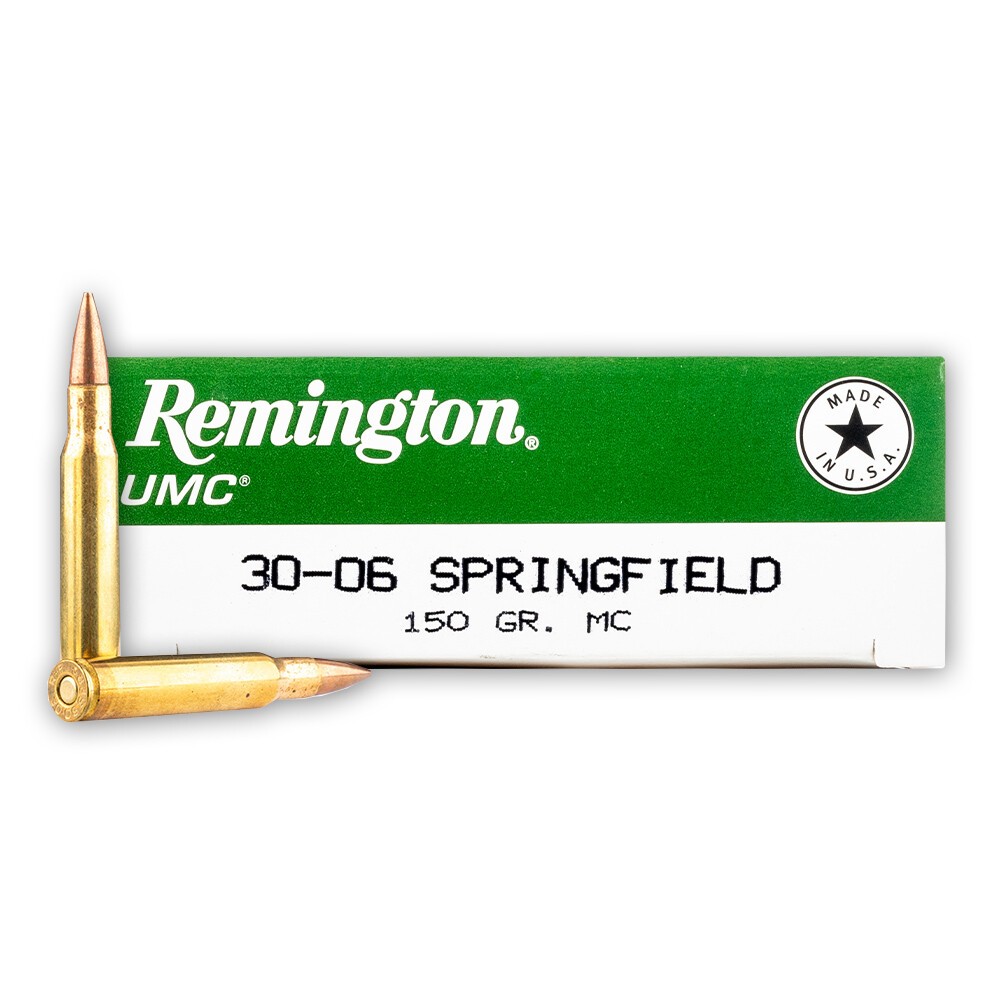 Remington UMC .30-06 SPRG 150 Grain FMJ 20 Round Box [FC-47700170701]