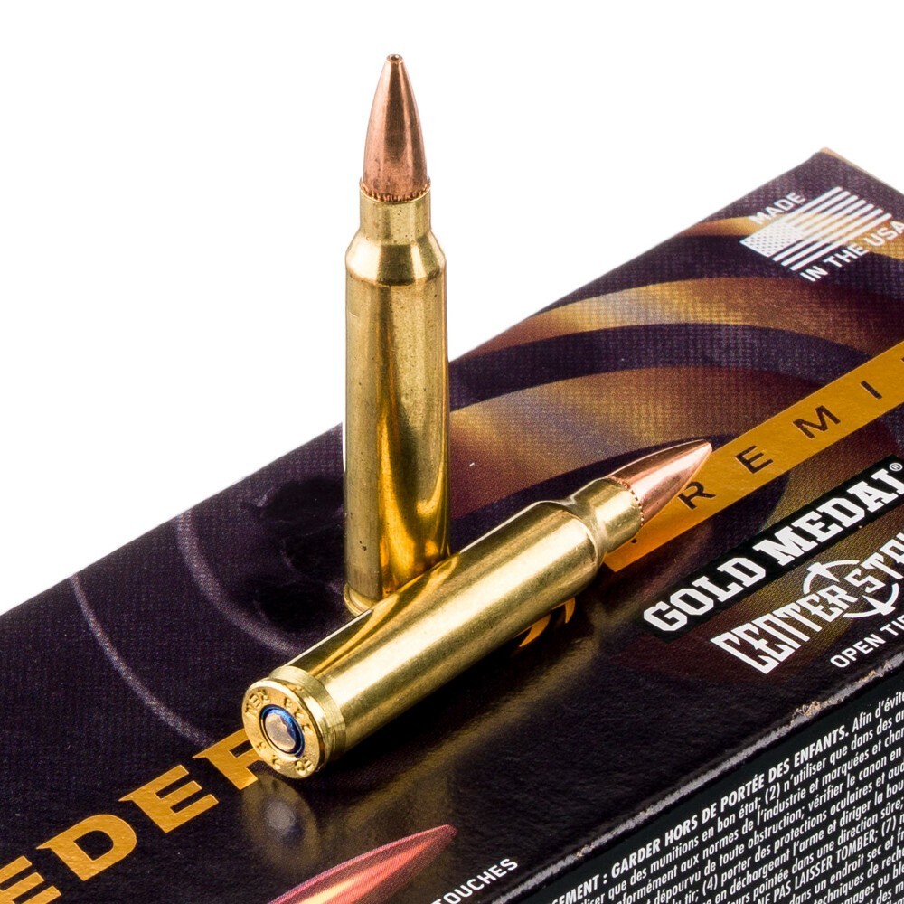 Federal Gold Medal CenterStrike .223 Remington 20 Rounds OTM 77 Grains