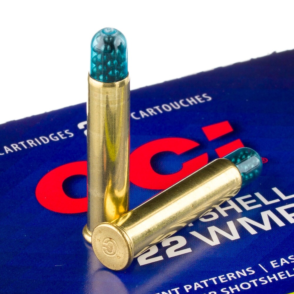 CCI Shotshell .22 WMR Ammunition 20 Rounds #12 Shot 52 Grain 1,000 Feet ...