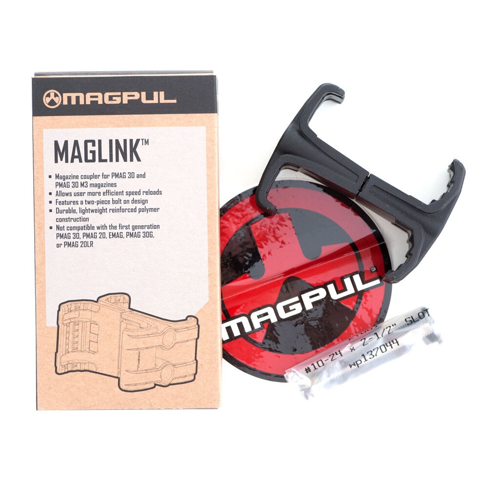 Magpul Maglink PMAG Magazine Coupler MAG595-BLK [873750007632]