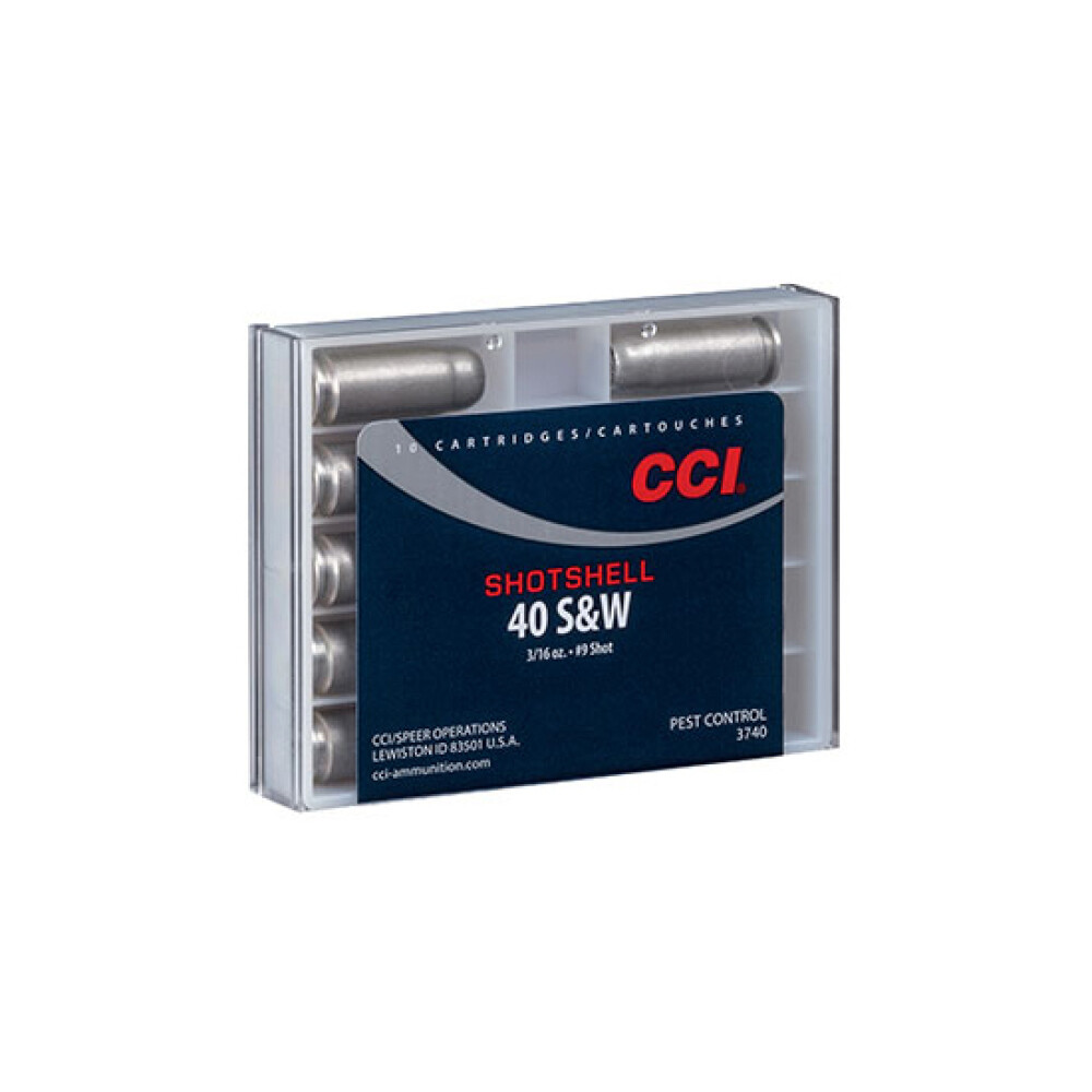 CCI Shotshell .40 S&W Ammunition 200 Rounds #9 Shot [FC-10076683037401]