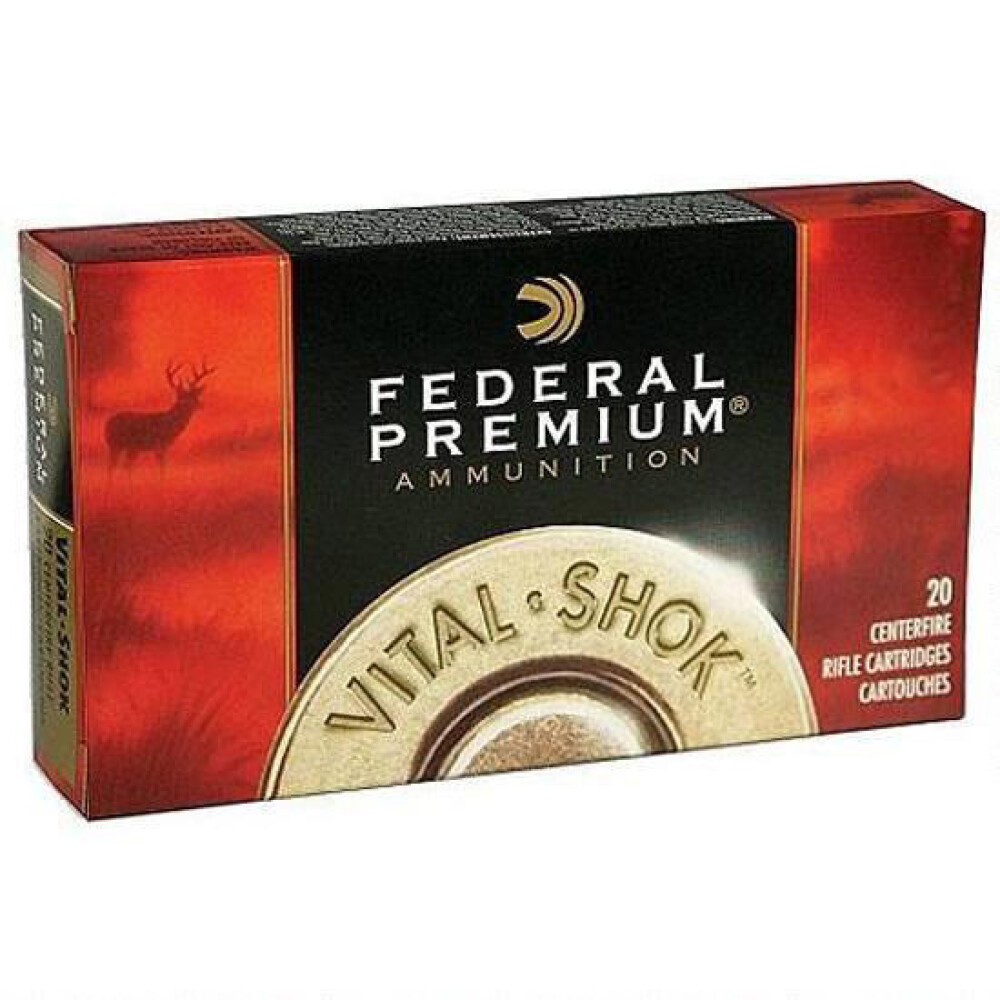 Federal Vital-Shok .30-06 Springfield Ammunition 20 Rounds 165 Grain ...