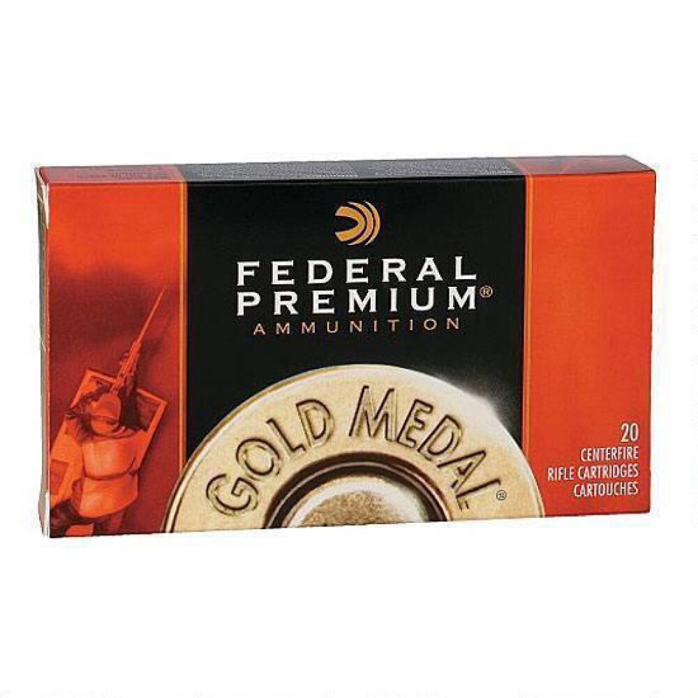 Federal Premium Gold Medal .30-06 Springfield Ammunition 200 Rounds ...
